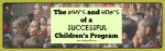 The Why’s and How’s of a Successful Children’s Program – Cheri Gamble