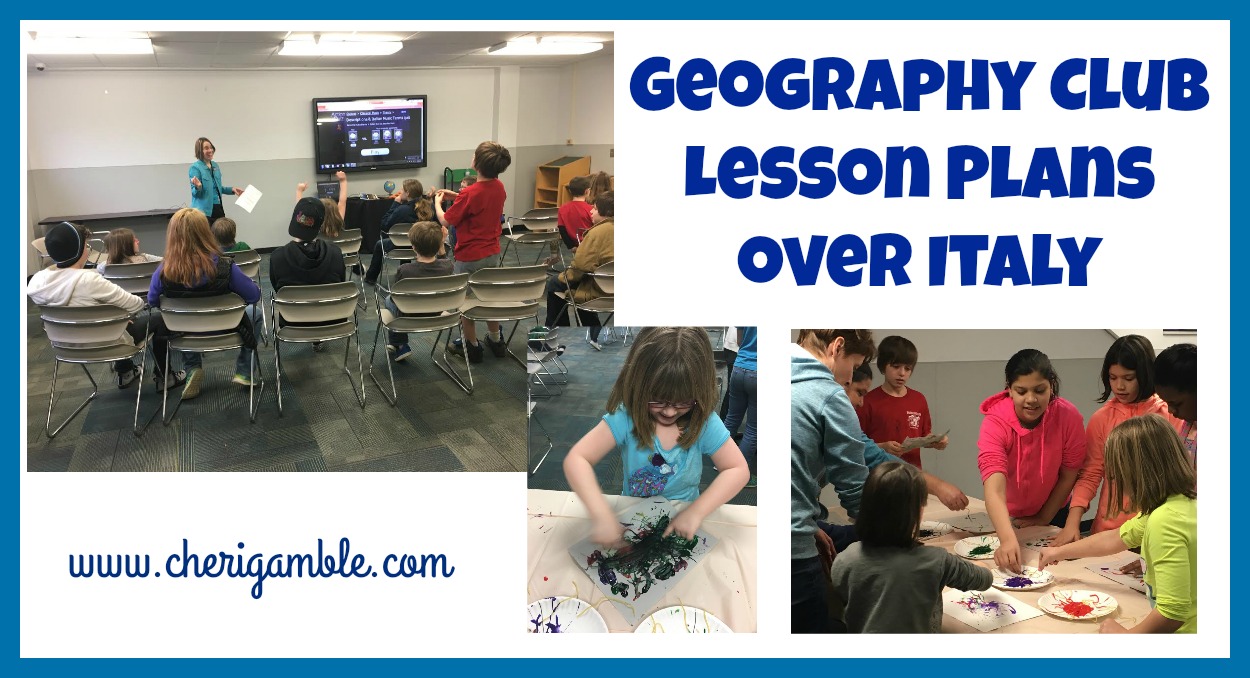 Geography Club Plans over Italy – Cheri Gamble